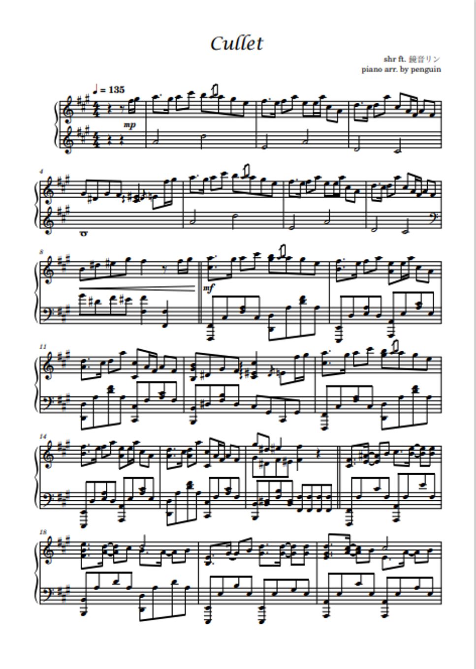 shr - Cullet Sheets by penguin's piano