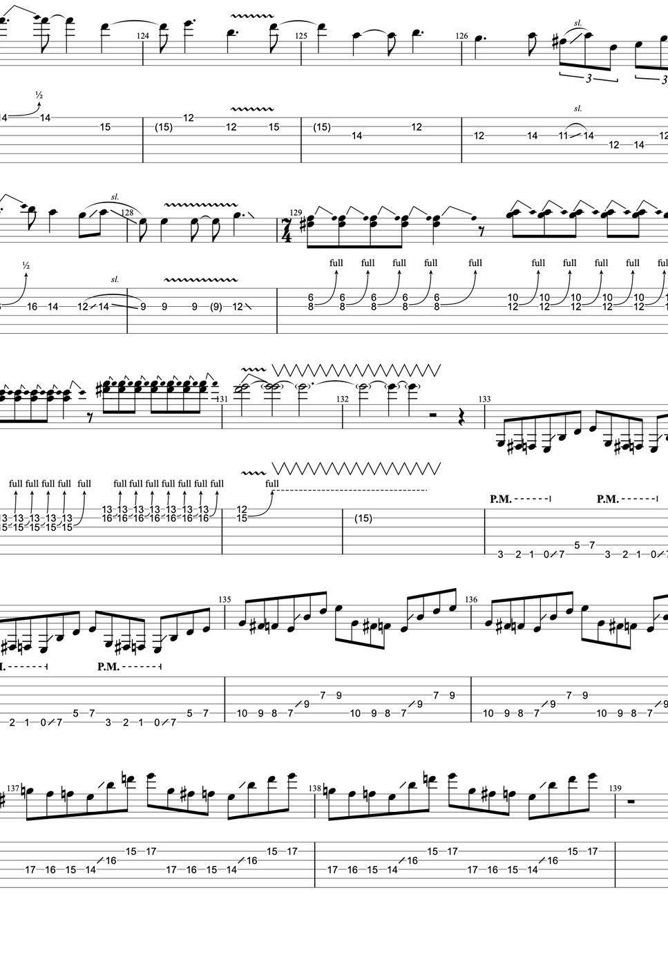 Andy Timmons - Super 70s 악보 by 8DGuitar