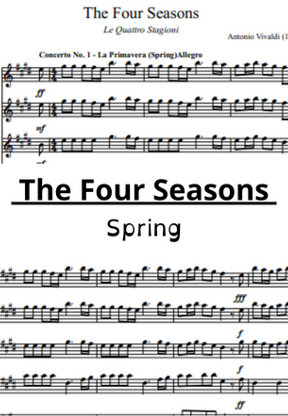 antonio vivaldi spring