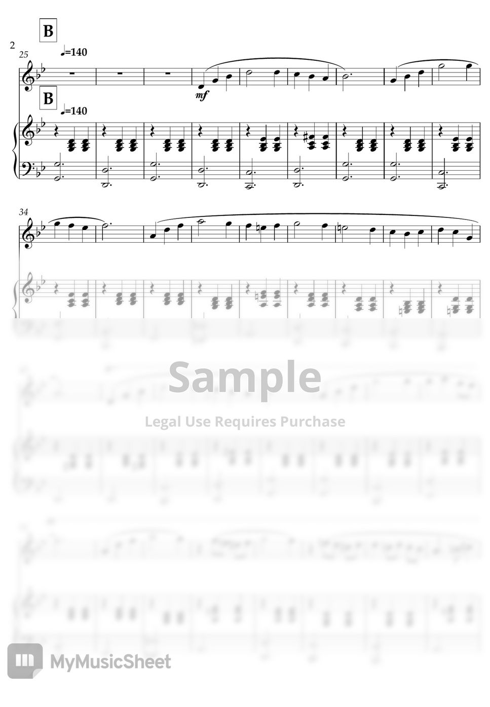 Joe Hisaishi Merry Go Round Of Life For Oboe Solo Easy And Piano