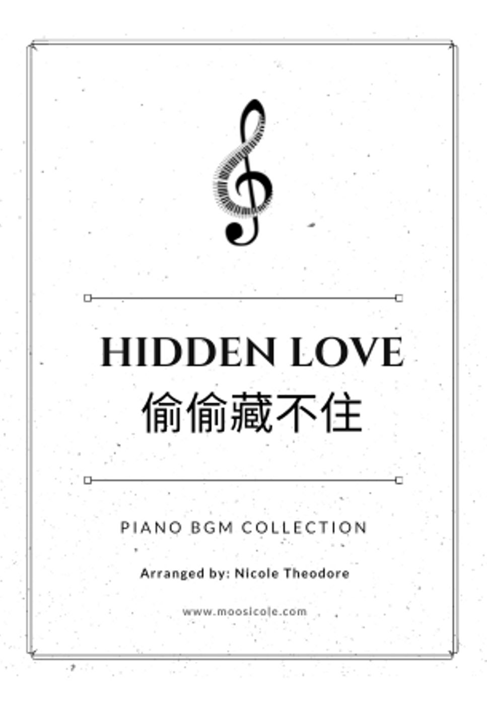Wang Sulong - Hidden Love (Piano BGM Album) Sheet Music by Nicole Theodore