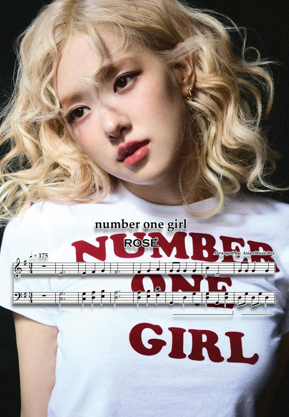 ROSÉ - 'number one girl' (Sheet, MIDI, MultiTracks & WAV) Sheets by ...