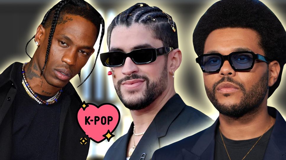 Travis Scott, Bad Bunny, The Weeknd - K-POP Sheet Music