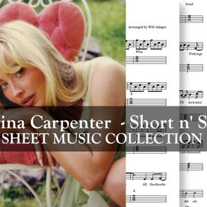 หนังสือเพลง > Sabrina - Short n' Sweet MUSIC SHEET COLLECTION