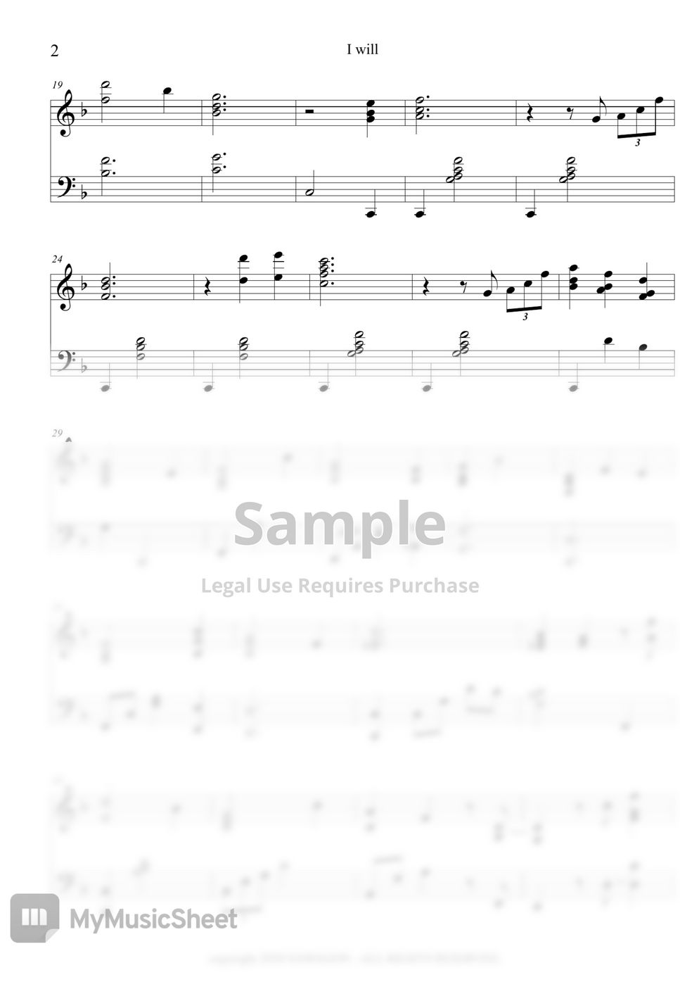 The Beatles - I Will (Jazz Waltz) Nuty by HAWAGON