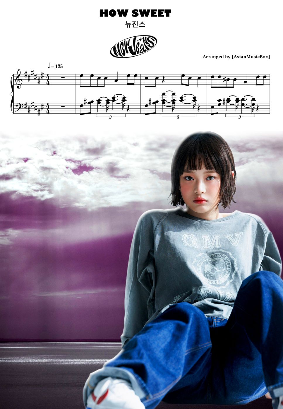 NewJeans (뉴진스) - How Sweet (Sheet, MIDI, MultiTracks & WAV) Sheet Music ...