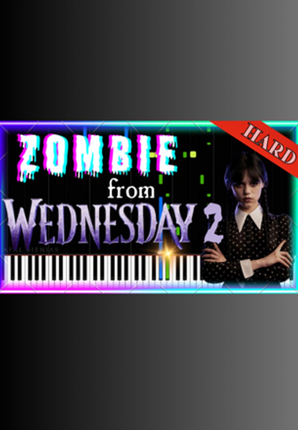 The Cranberries - Zombie (from Wednesday Season 2) (Piano Sheet ...