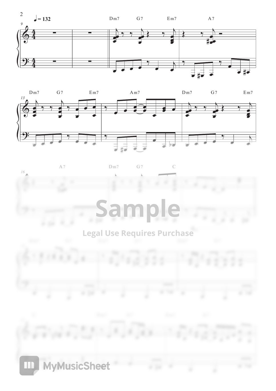 E.Allen - 젓가락 행진곡 재즈버전 (라틴 ver.) Hoja by Ju Eunhye