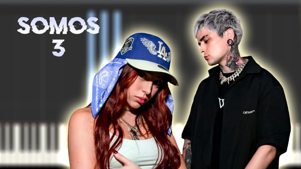 LIT killah, Nicki Nicole - Somos 3 Piano Sheet PDF | mymusic5