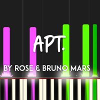 Rose and Bruno Mars - APT. (MIDI File)