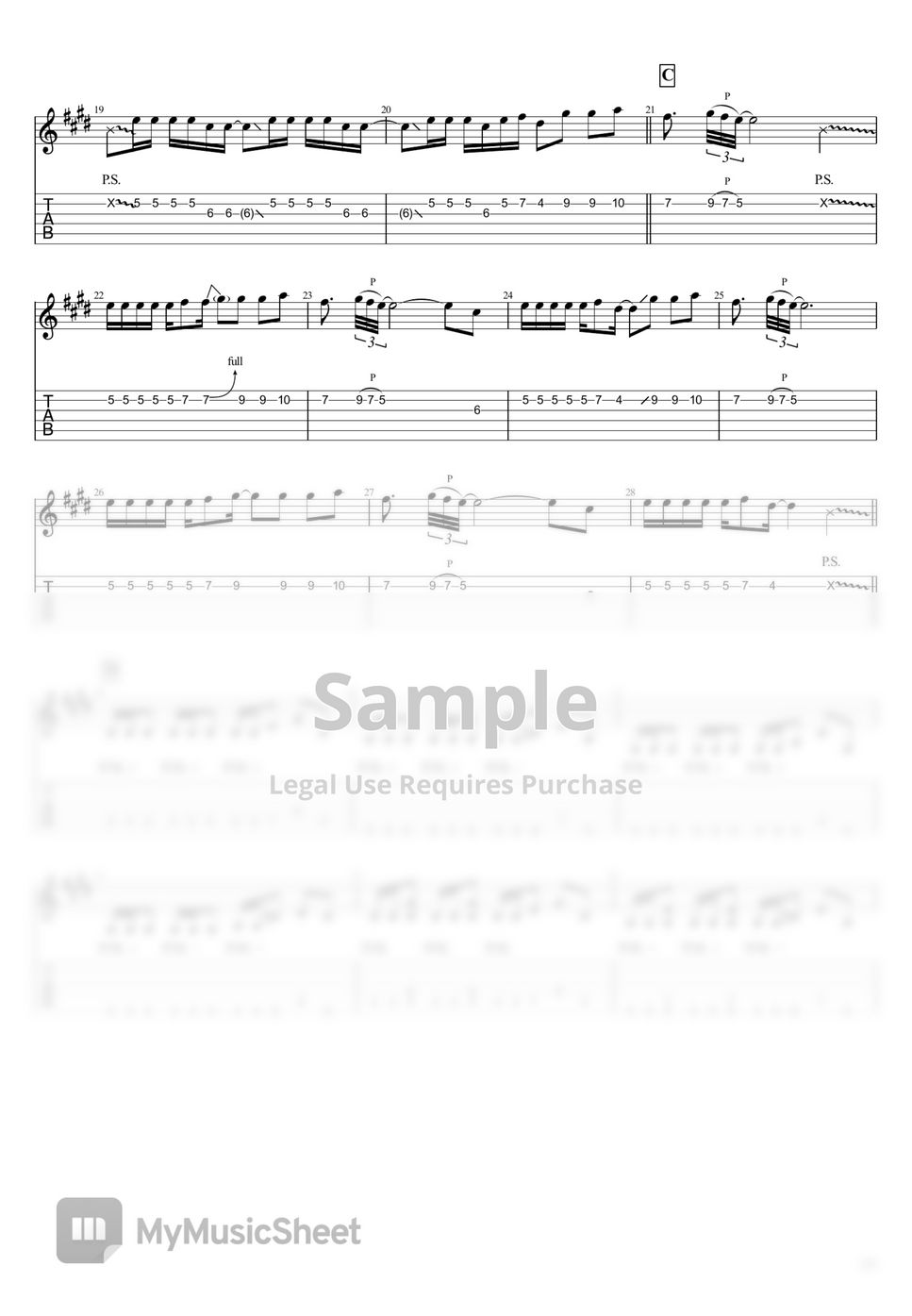 The Living Tombstone - Five Nights at Freddy's 1 Song TAB by Kfir Ochaion