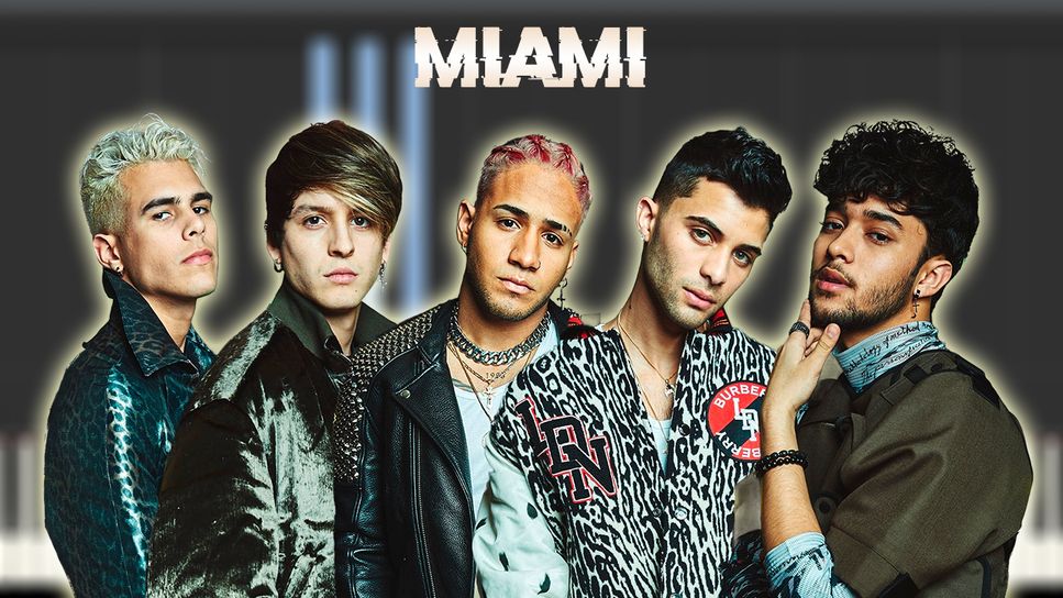 CNCO, Beéle - Miami Sheet Music