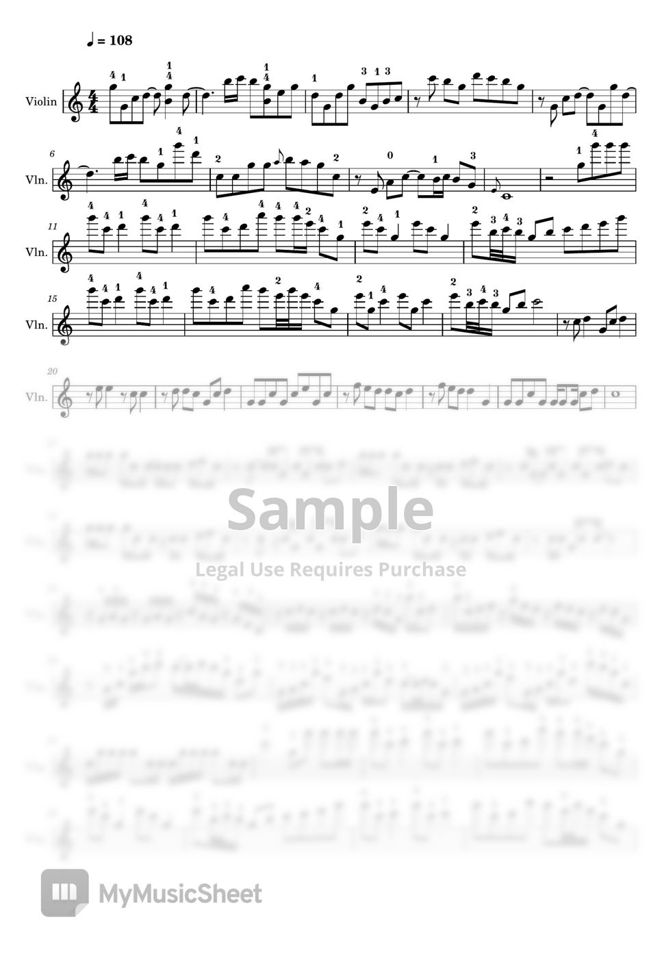 Hui Che - Star Tea Party Partitura by Paul Pan