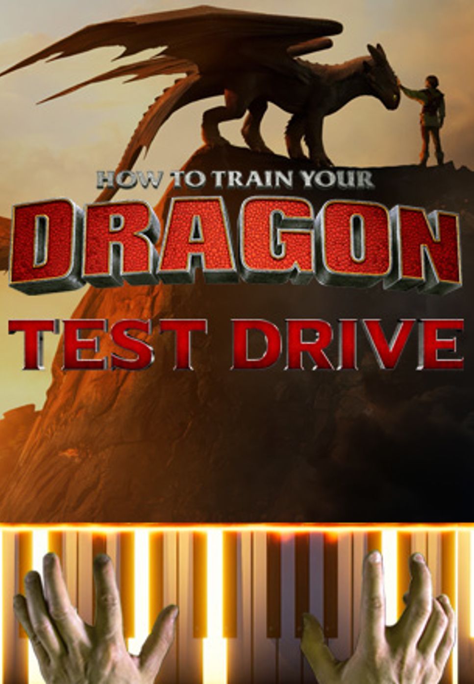 John Powell - Test Drive - How To Train Your Dragon Sheet Music by ...
