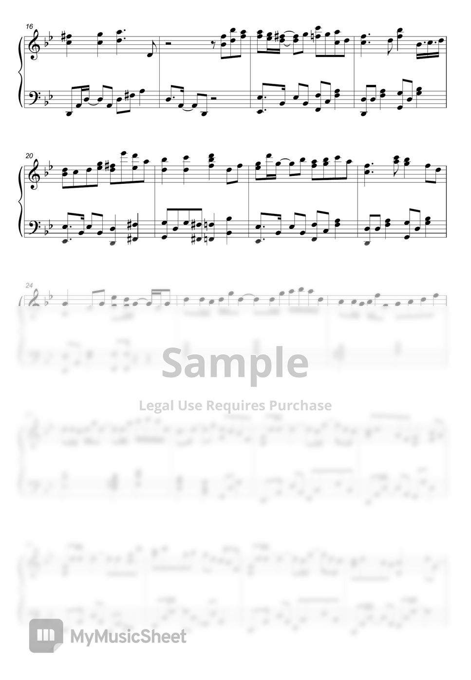 LiSA×Uru - Saikai(再会) 악보 by HANPPYEOMPIANO