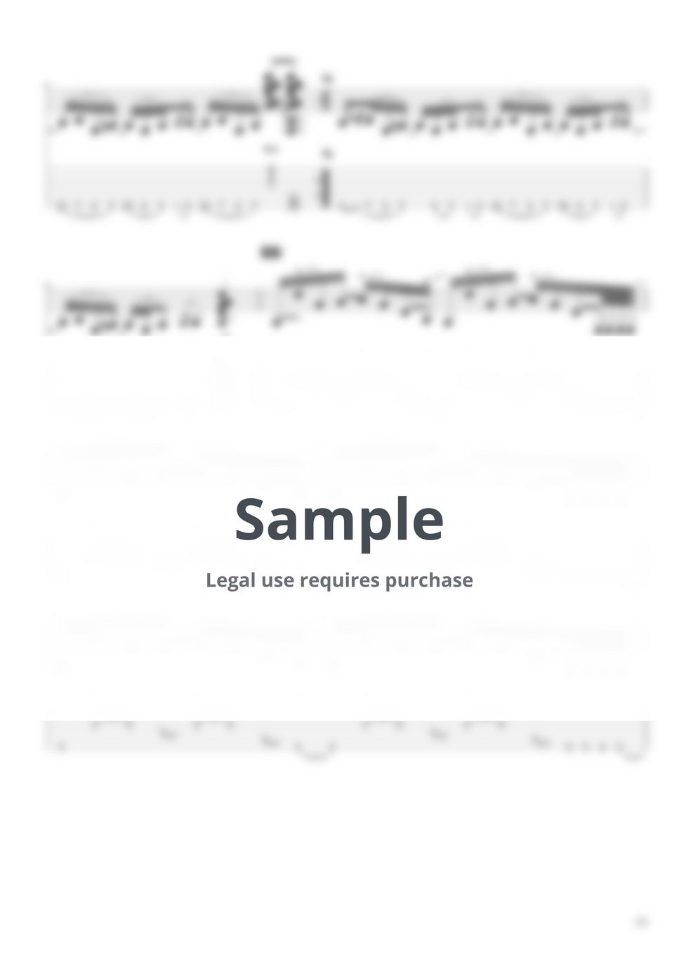 Eric Roche - Roundabout Tab + 1staff by Agape Guitar