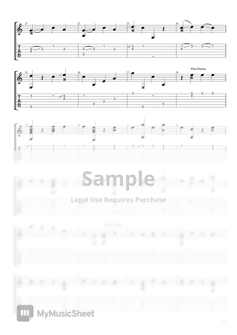 BLACKPINK - Love To Hate Me TAB by Kelvin Vilten