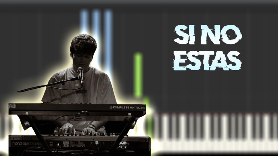 Iñigo Quintero - Si No Estás Sheet Music