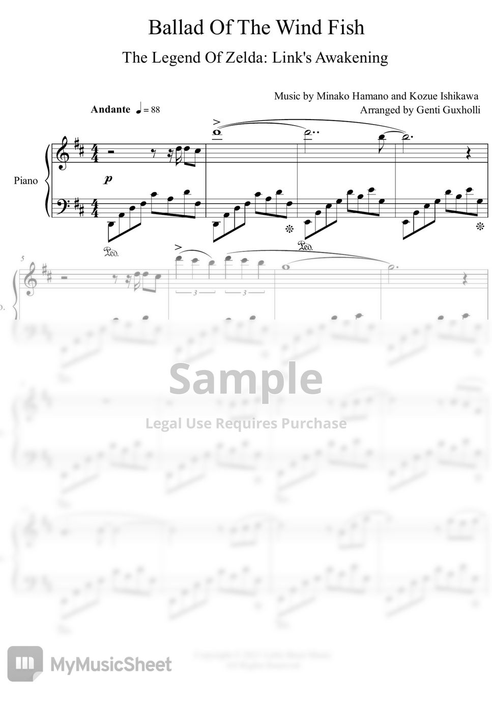 Minako Hamano & Kozue Ishikawa - Ballad Of The Wind Fish - The Legend ...