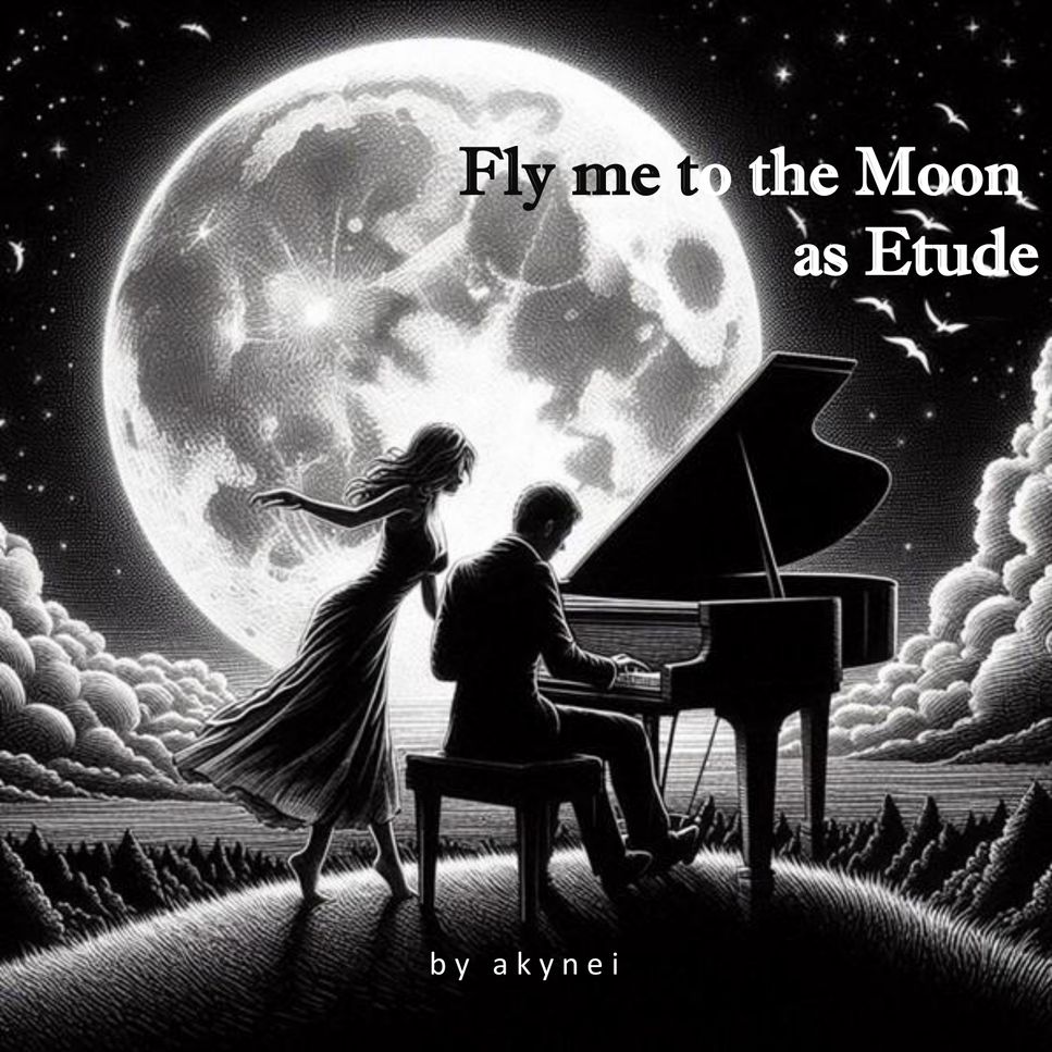 Bart Howard - Fly me to the Moon as Etude Sheet Music