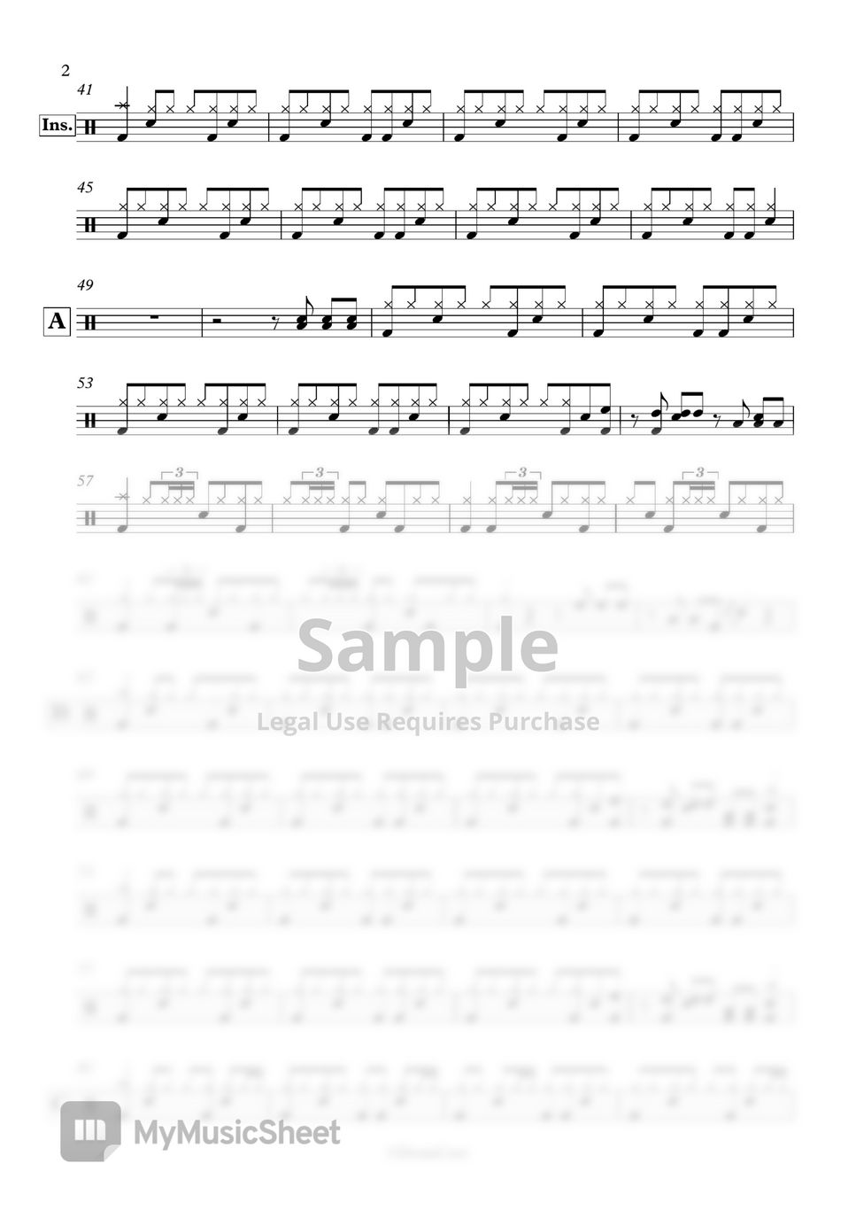 Twice - I Can't Stop Me نوتة by DrumCore