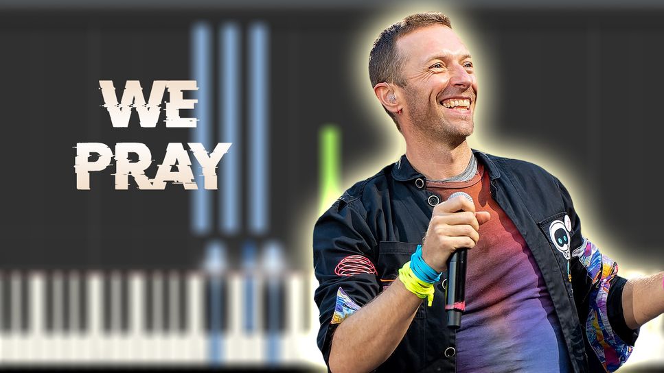 Coldplay, Little Simz, Burna Boy, Elyanna, TINI - WE PRAY Sheets