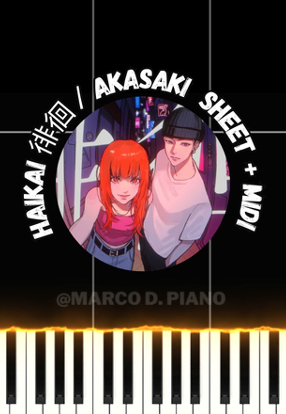 AKASAKI - HAIKAI Sheet Music by Marco D.