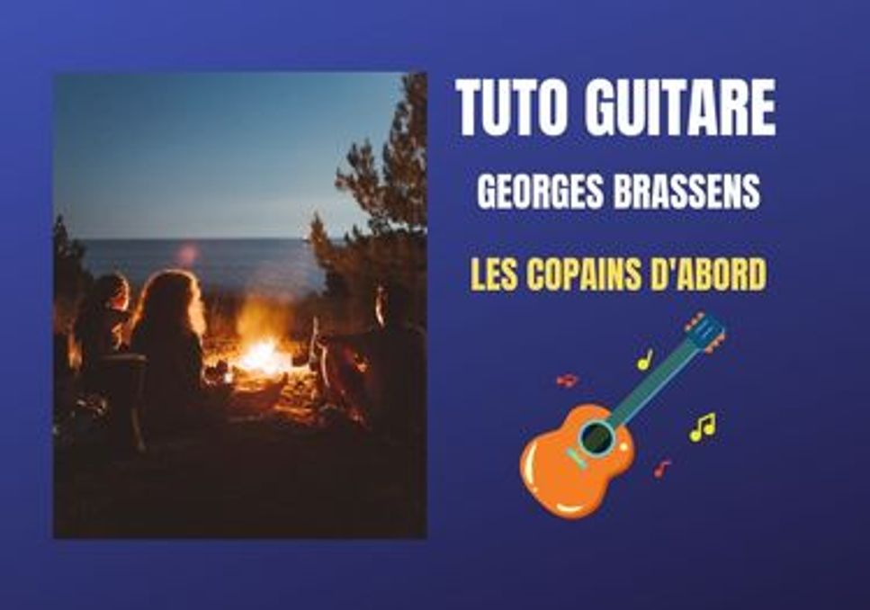 Georges Brassens - Les copains d'abord Sheets by Guitaretoday.com
