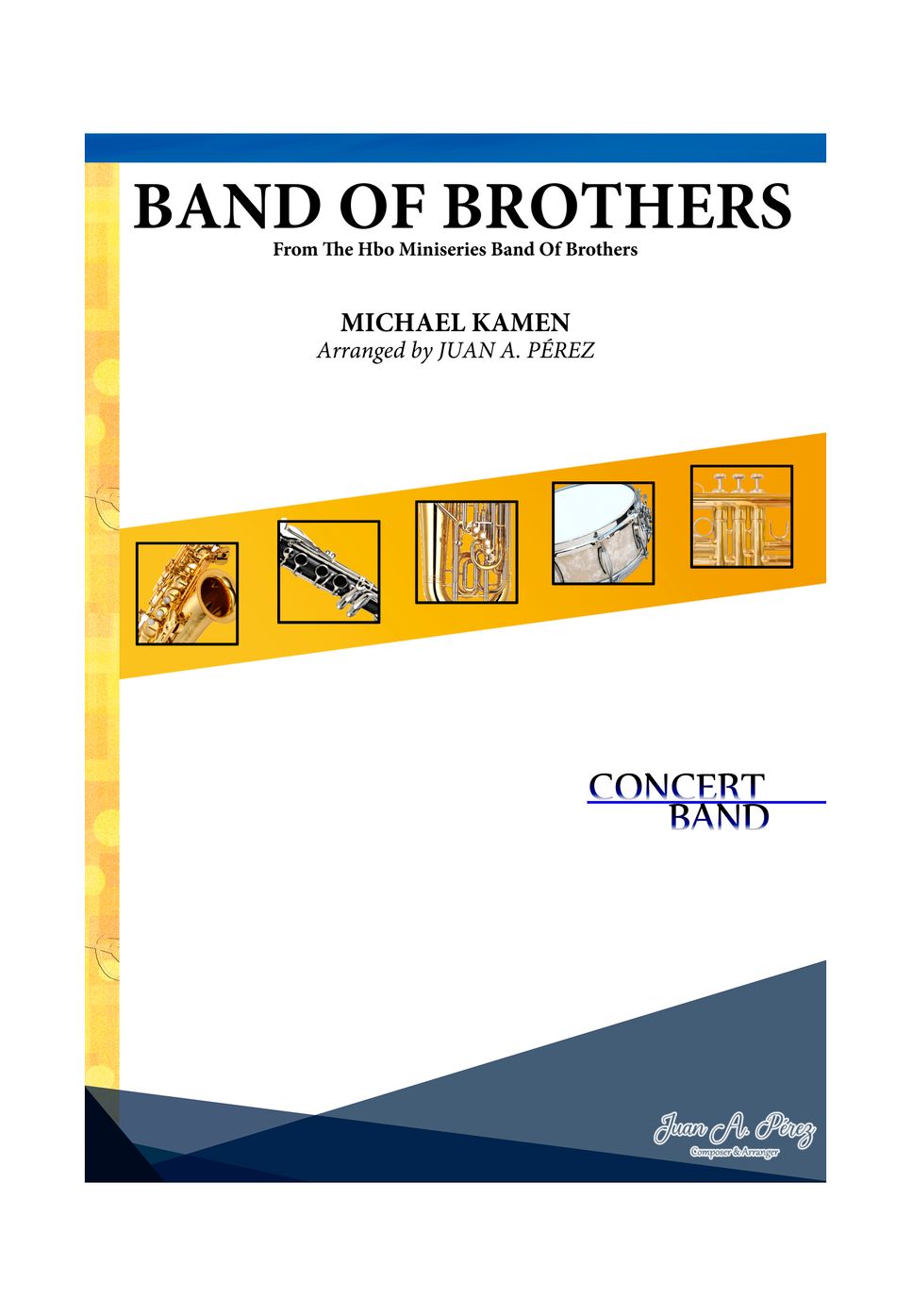 Michael Kamen - Band Of Brothers (Concert Band) Sheet Music | mymusic5