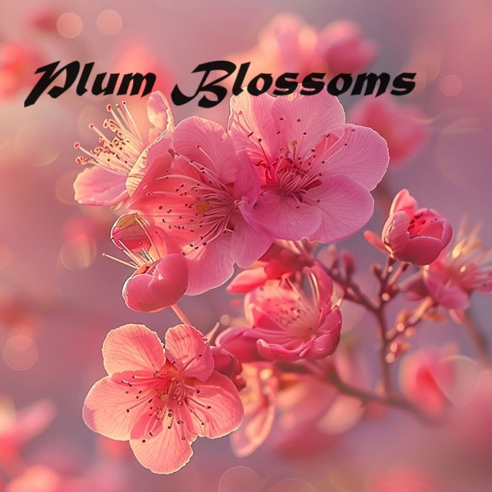 Pei-Ying Pan - Plum Blossoms Sheets Pei-Ying Pan - Plum Blossoms Sheets