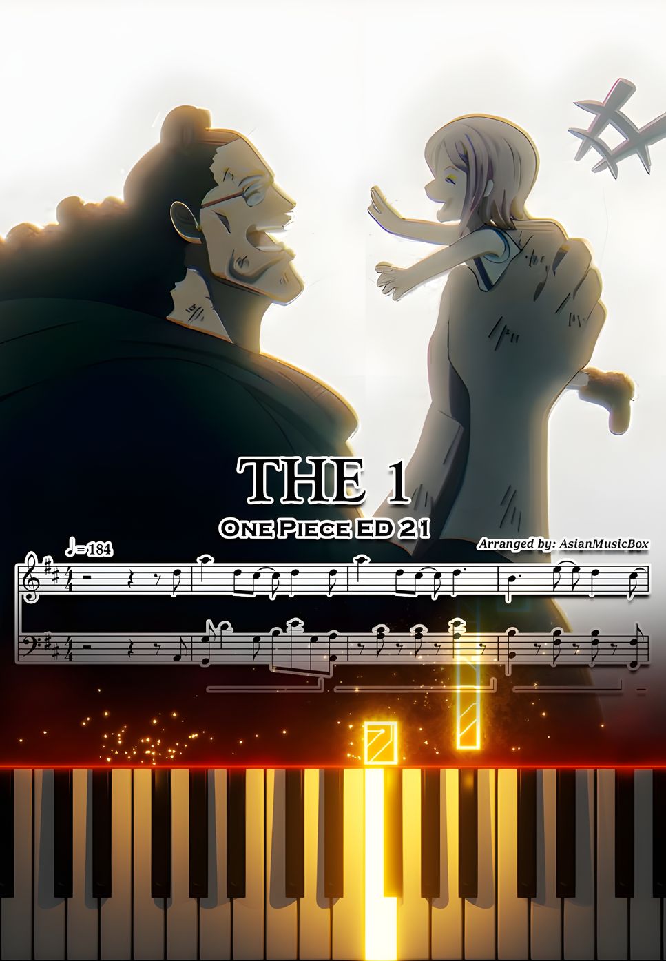 muque - The 1 (One Piece ED 21) Sheet Music by AsianMusicBox