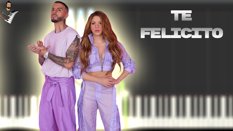 Shakira & Rauw Alejandro - Te Felicito Sheets