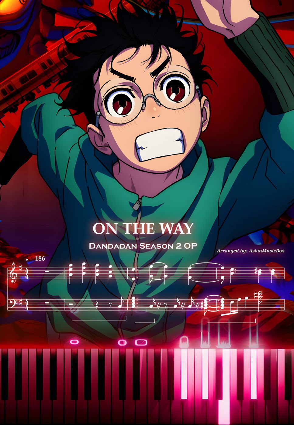 AiNA THE END - On The Way (Dandadan Season 2 OP) Piano Nota PDF ...