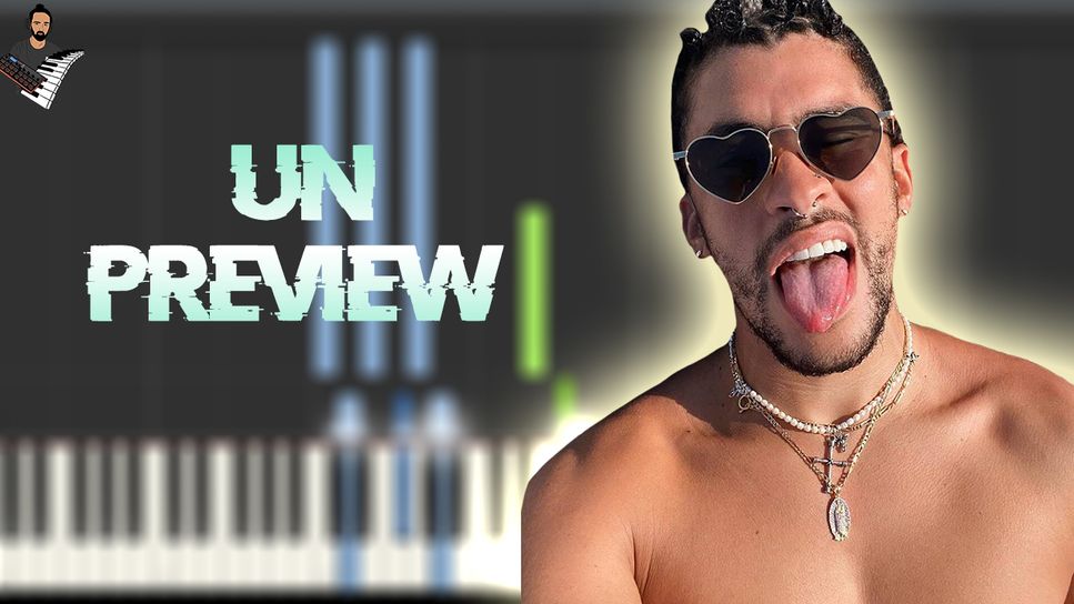 Bad Bunny - UN PREVIEW Sheets