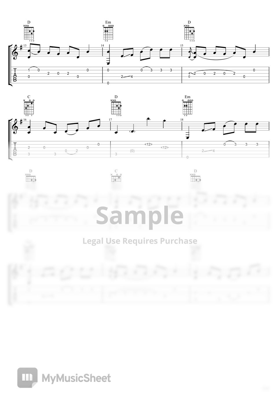 Maximillian | Fingerstyle Guitar - Beautiful Scars TAB by Kenneth Acoustic