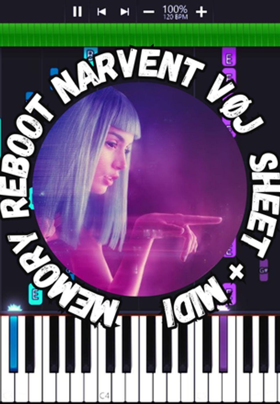Narvent VØJ - Memory Reboot Sheet Music by Marco D.