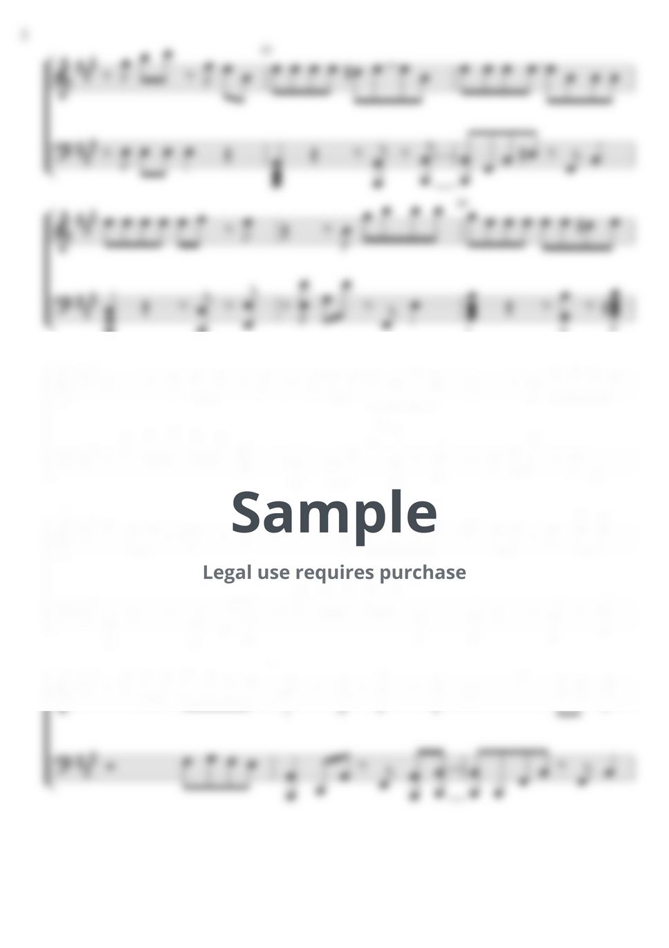 음율 - 피차일반 Sheet Music by Gopia