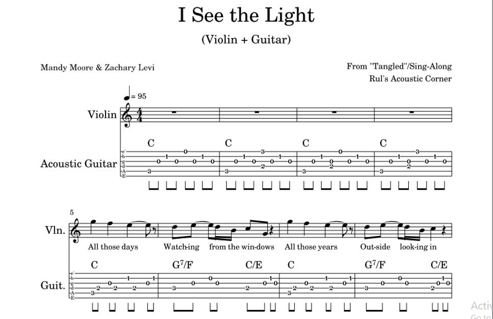 Mandy Moore & Zachary Levi from Tangeld Sing along - I See The Light ...