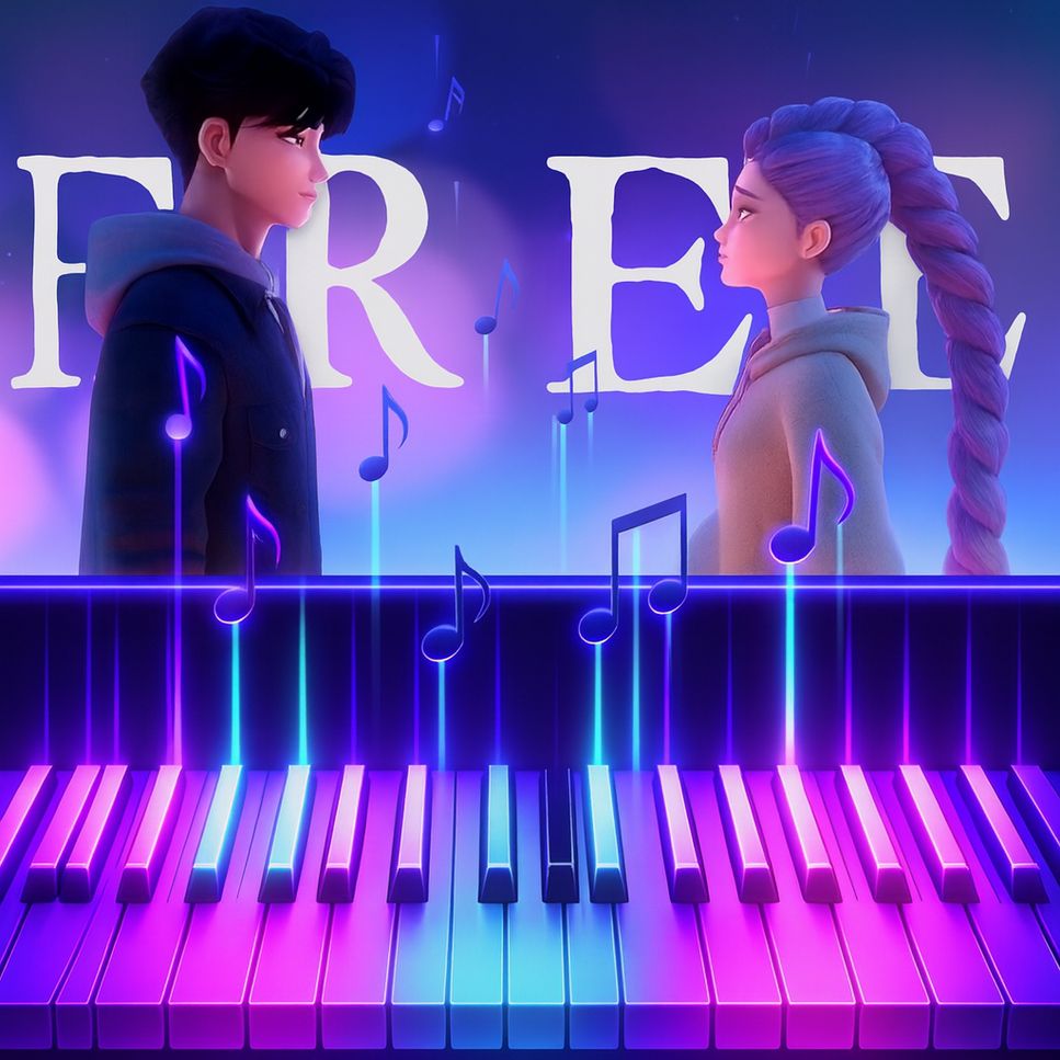 Rumi, Jinu, EJAE, Andrew Choi - Free - Kpop Demon Hunter ( Piano ...