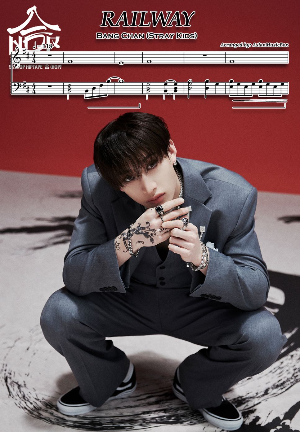 Bang Chan (Stray Kids) - Railway Sheet Music | mymusic5