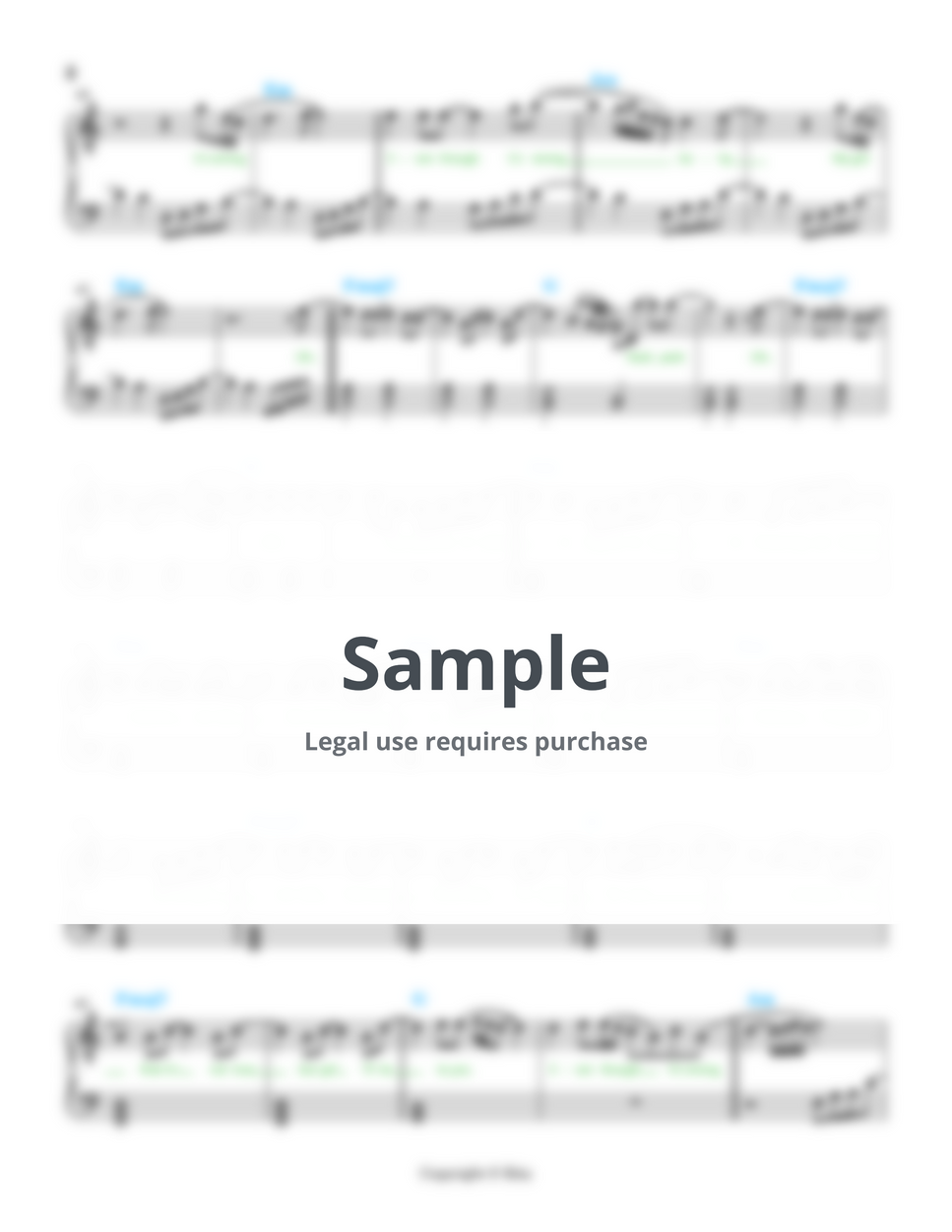 The Weeknd, Future - Double Fantasy (lyrics) Sheet Music by Rita B