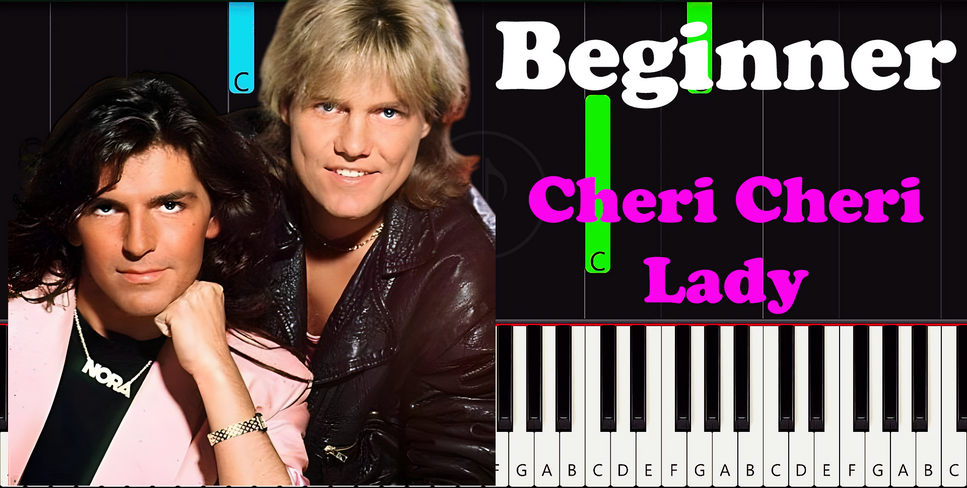 Modern Talking - Cheri Cheri Lady (Piano) Sheet PDF | Ptt | mymusic5