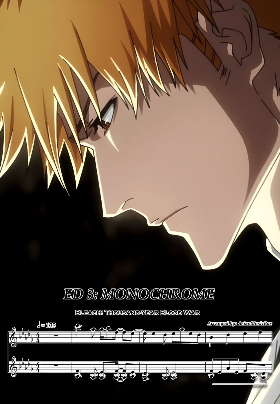 Suisoh - MONOCHROME (Bleach: Thousand-Year Blood War Ending 3) Sheet ...