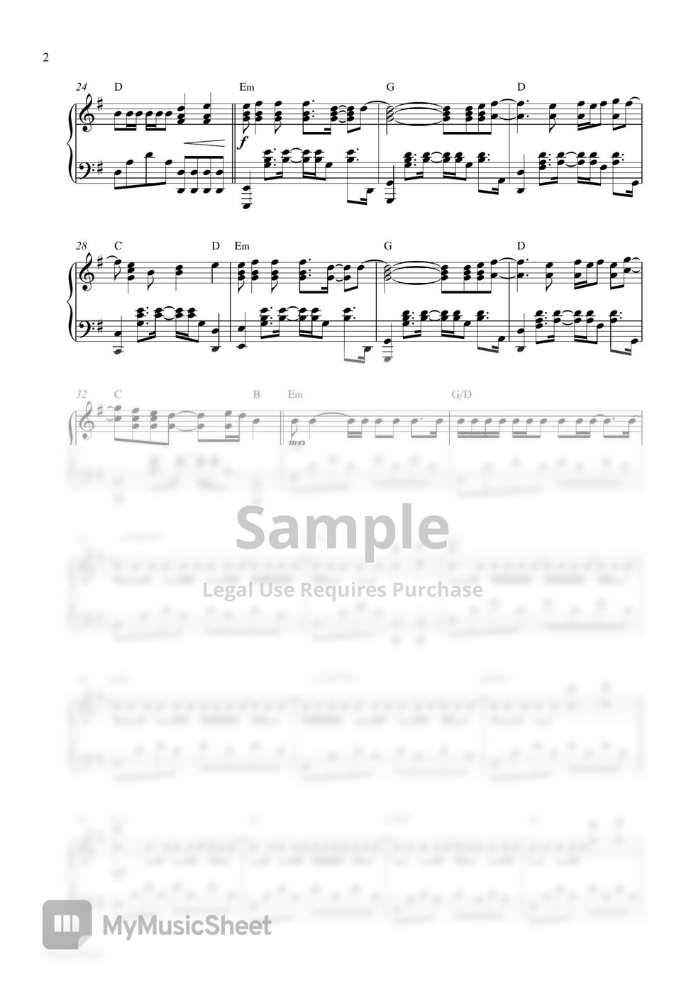 Linkin Park - In The End (2 PDF: Original Key Gb Major & G Major ...