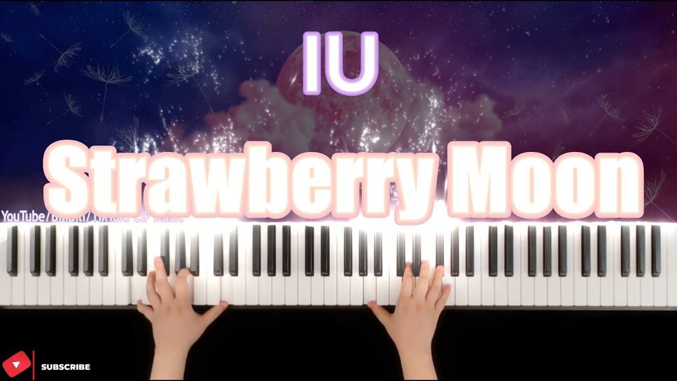 IU - strawberry moon (Original Key Ver) Sheets by CIP Music