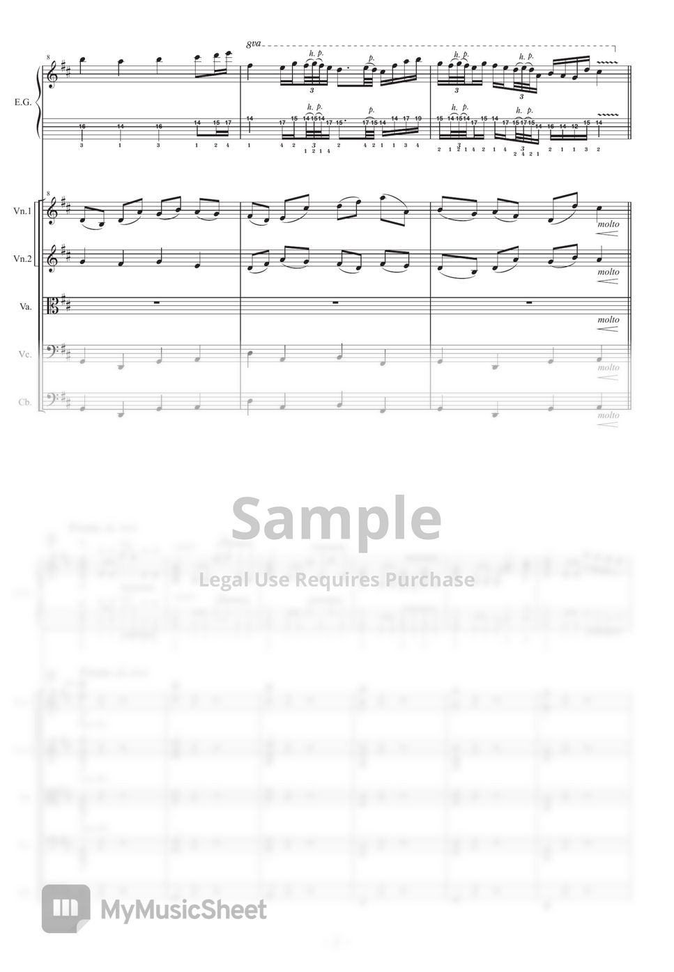 Johann Pachelbel , Jerry C - Canon Rock for E.Guitar and String ...