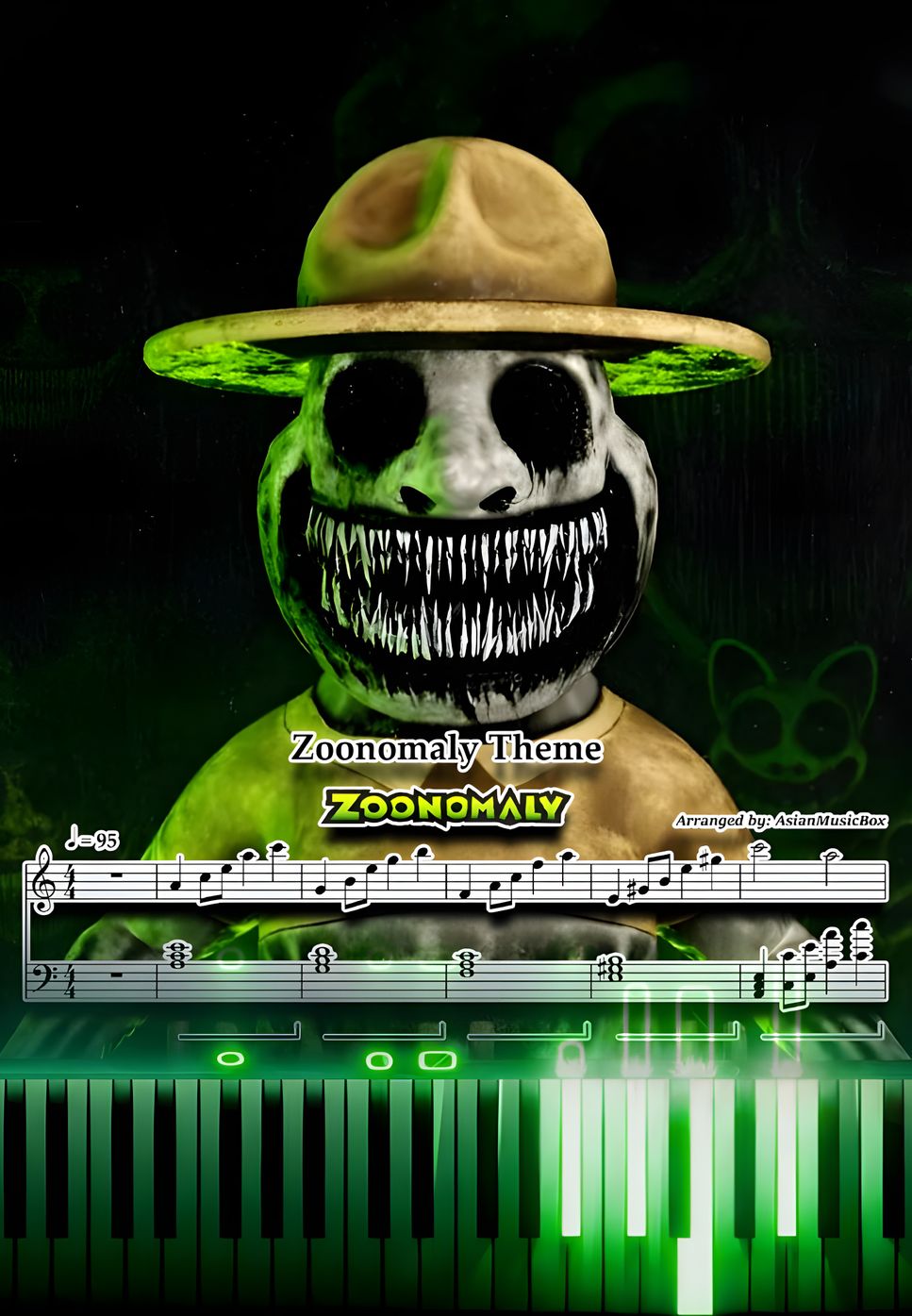 Zoonomaly - Zoonomaly Theme नोटेशन by AsianMusicBox