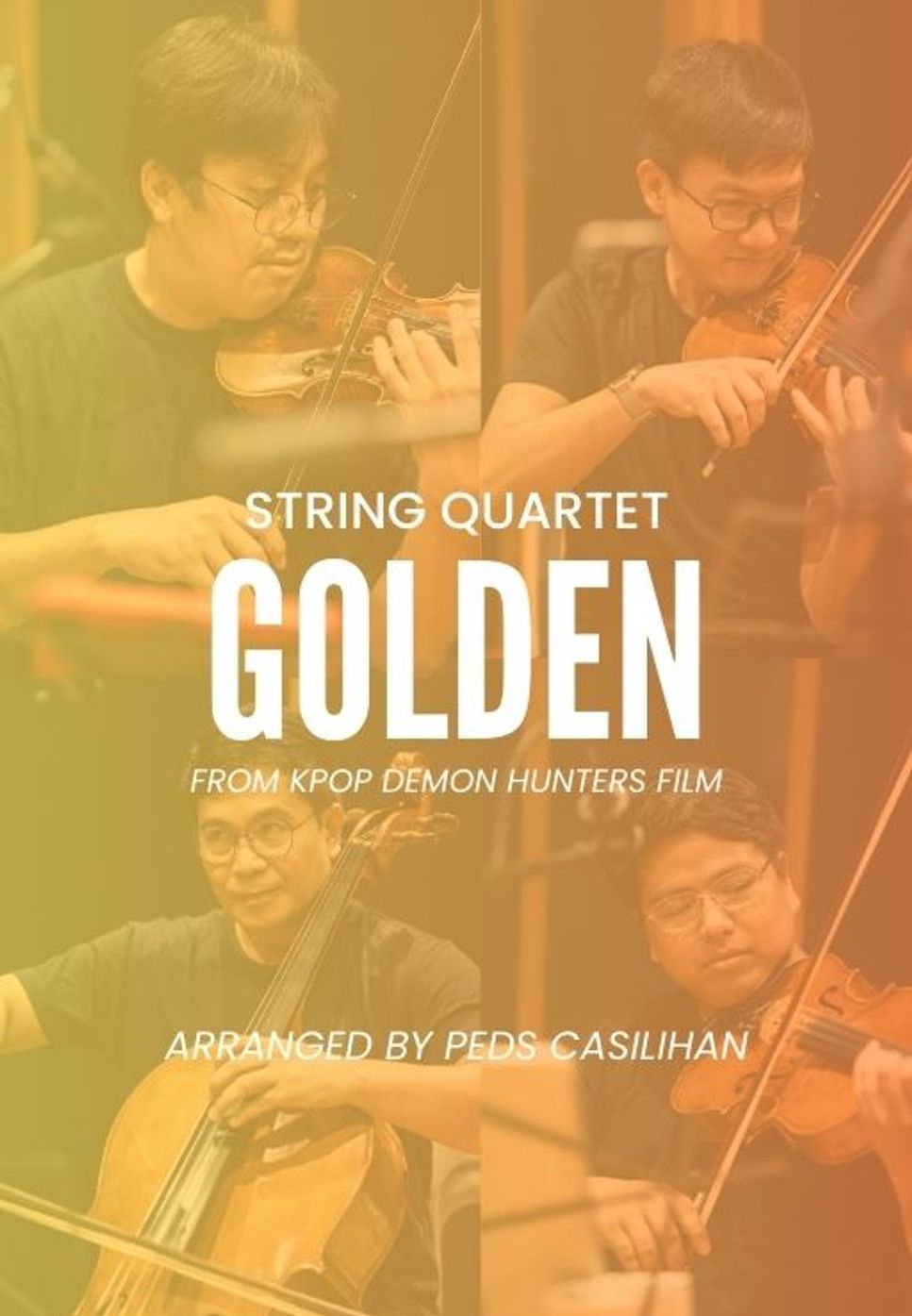 HUNTR/x, EJAE, AUDREY NUNA, and REI AMI - Golden (String Quartet) Sheet ...