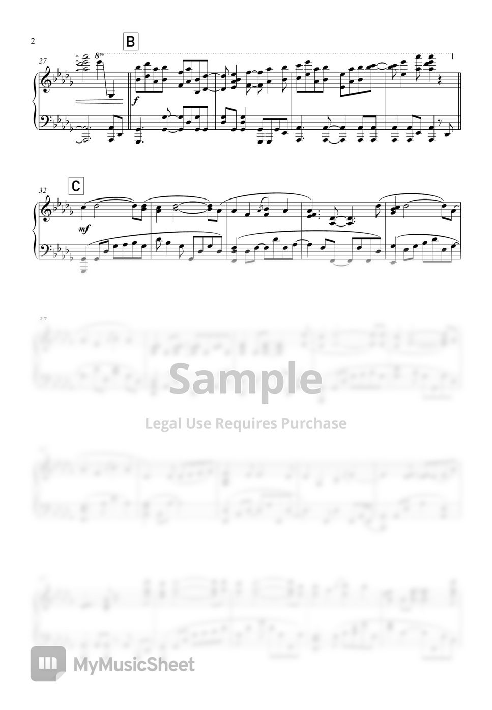 My Hero Academia - No.1 (DISH//) Sheet by SLSMusic