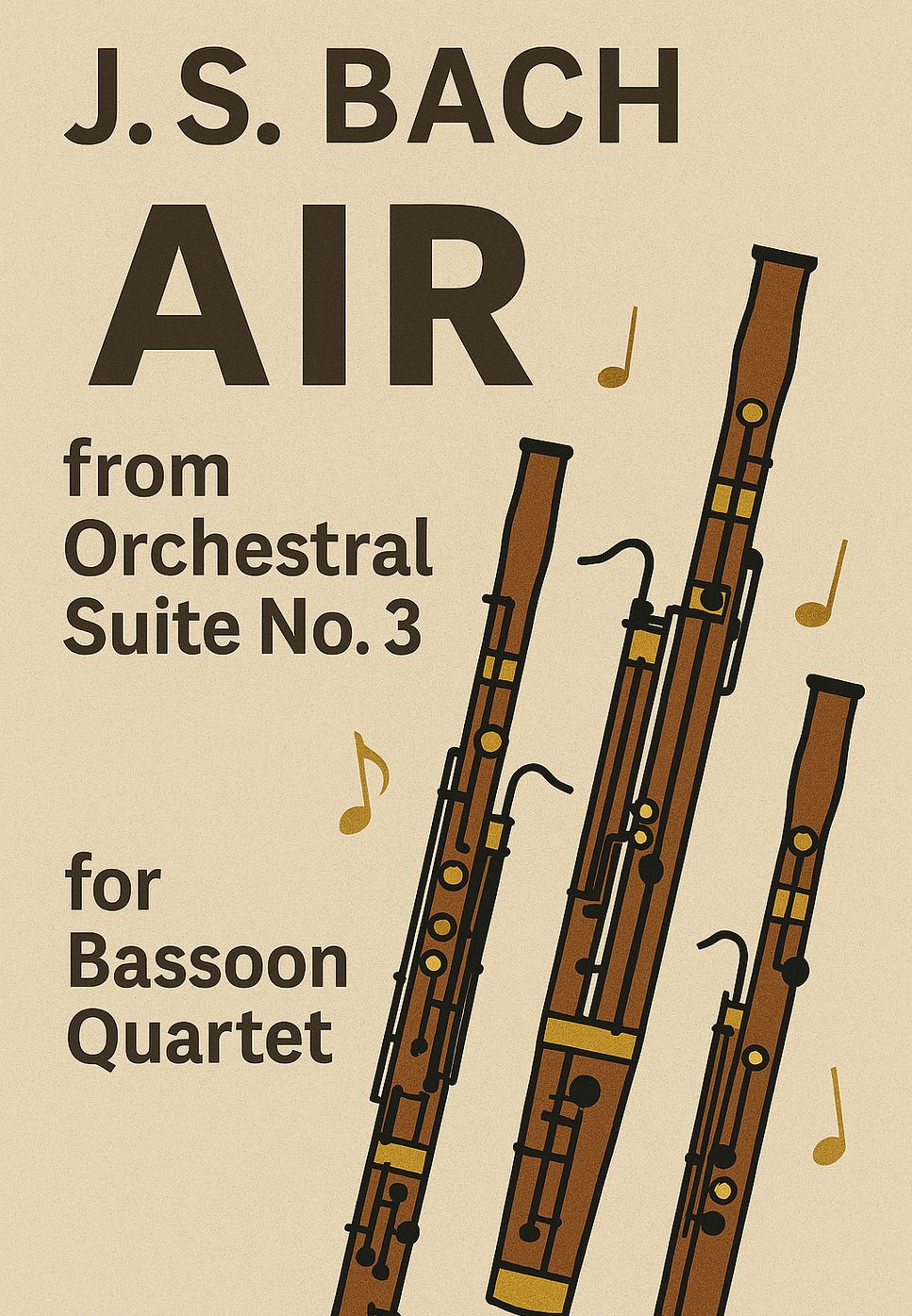 J. S. Bach - Air from Orchestral Suite №3 (arr. for 3 Bassoons ...